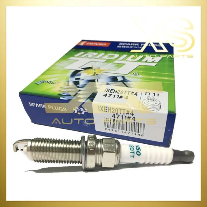 Denso IXEH22TT Iridium Genuine Spark Plug (4PCS) For Latio, Livina ...