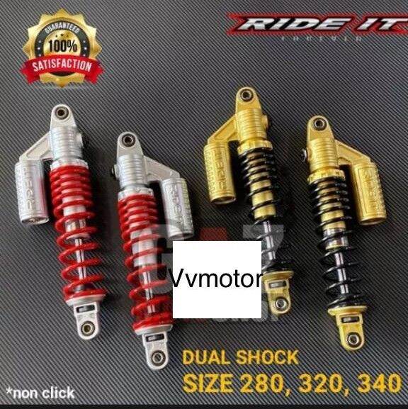 SHOCKBREAKER SHOCK RIDE IT MODEL KAYABA UKURAN 280/320/340mm ORI RIDE ...