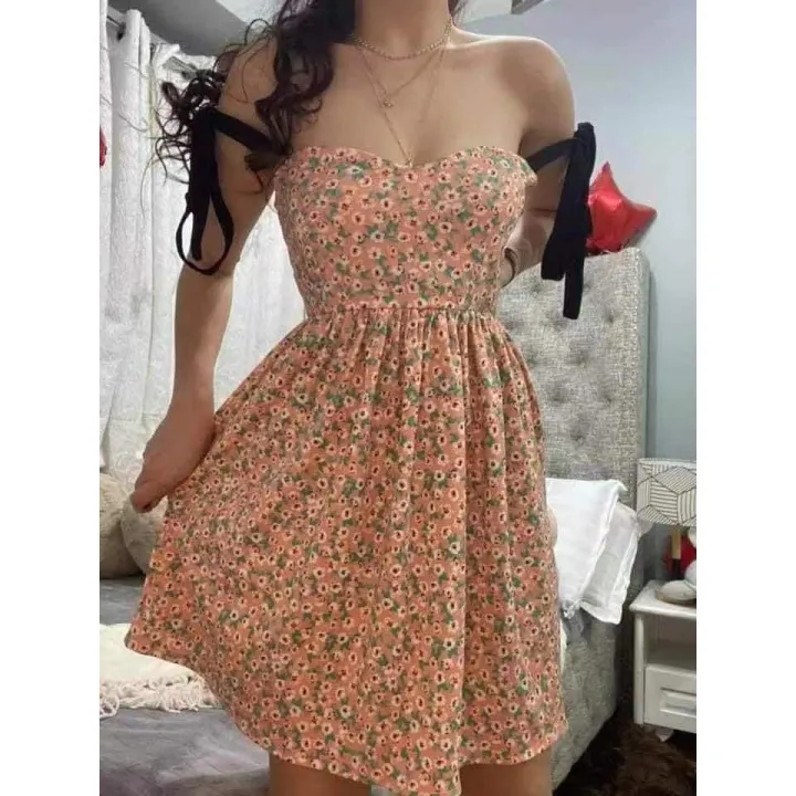 korean Ivana butterfly bodycon string dress Garterized Sexy casual ...