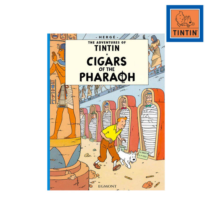 TINTIN ENGLISH ALBUM: #04 - Cigarsof the Pharaoh | Lazada Singapore