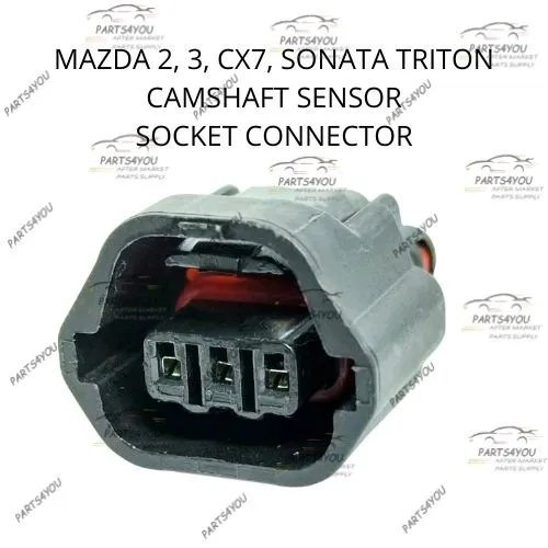 3PIN MAZDA 2, MAZDA 3, CX7, SONATA 5, OPTIMA, PICANTO, ATOS, i10 ...