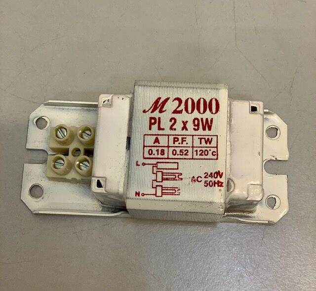 M2000 PL 2X9W / PLC 18W BALLAST | Lazada