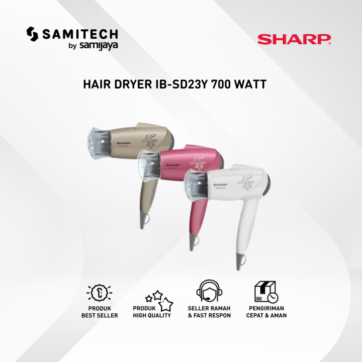 Sharp IB-SD23Y Hair Dryer 700 Watt | Lazada Indonesia