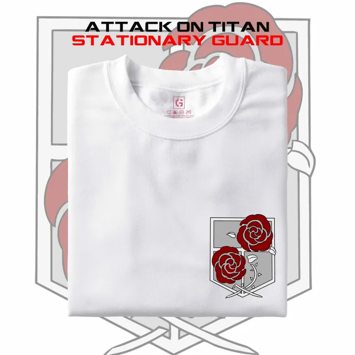 ANIME SHIRT- AOT STATIONARY GUARD | Lazada PH
