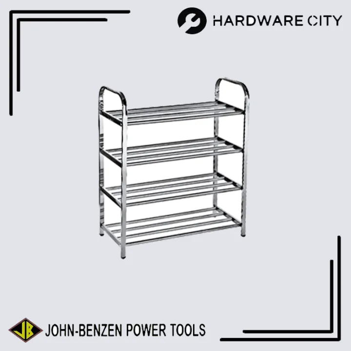 Stainless Shoe Rack 4 Layers | Lazada PH