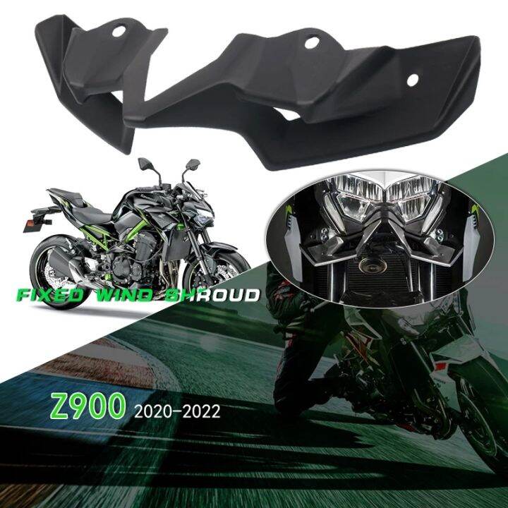 Front Downforce Spoilers For KAWASAKI Z900 Z 900 2020 2021 2022 2023 ...