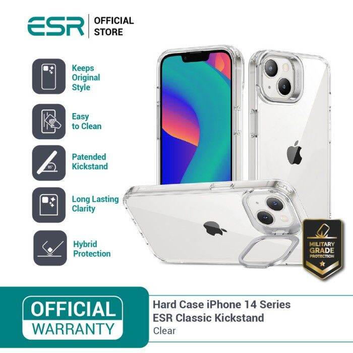 Esr Classic Hard Case Kickstand Iphone 14 Pro Plus ProMax Casing Stand ...