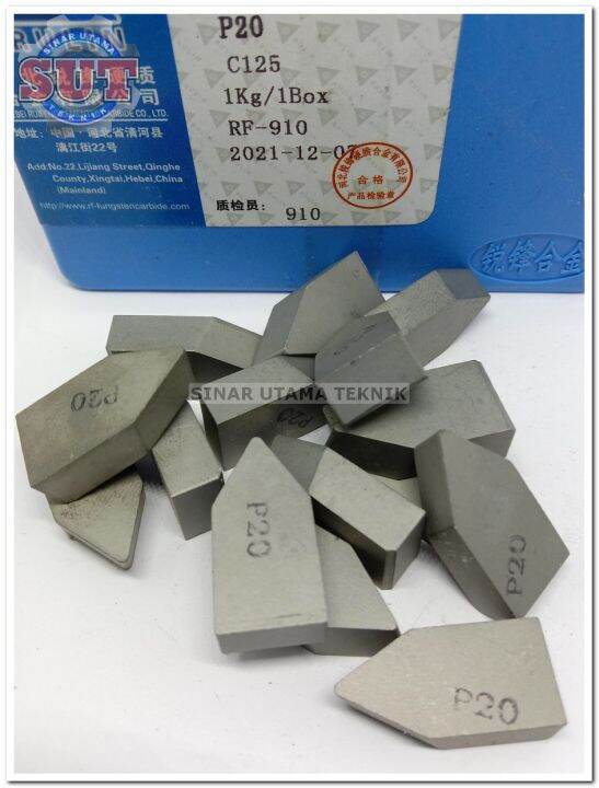 Mata Widia C125 P20 cemented carbide betel bubut mata bor sumur ...