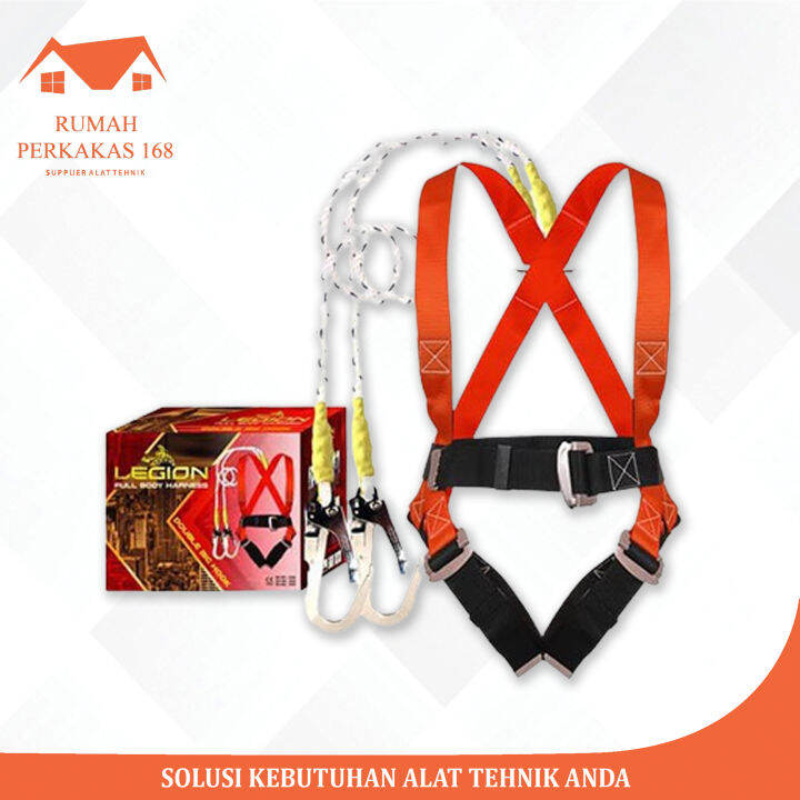 Full Body Harness Double Hook Merk Legion | Lazada Indonesia