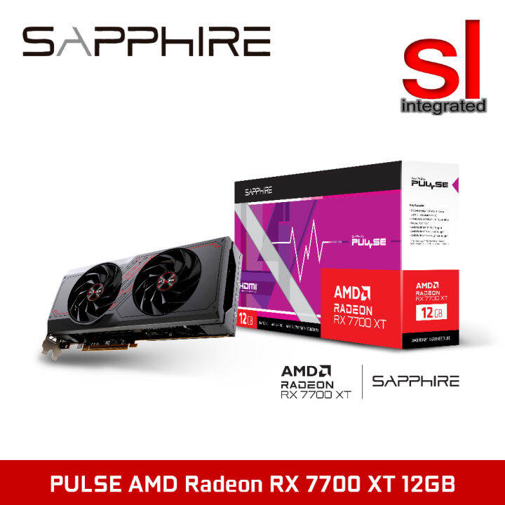 Sapphire PULSE AMD Radeon RX 7700 XT 12GB GDDR6 | Lazada