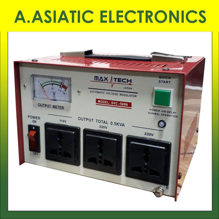 Maxtech AVR Power Supply 500W Automatic Voltage Regulator (SVC-500N ...