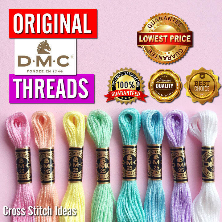 DMC Original Cross Stitch Color Number 300 - 334 | Lazada PH