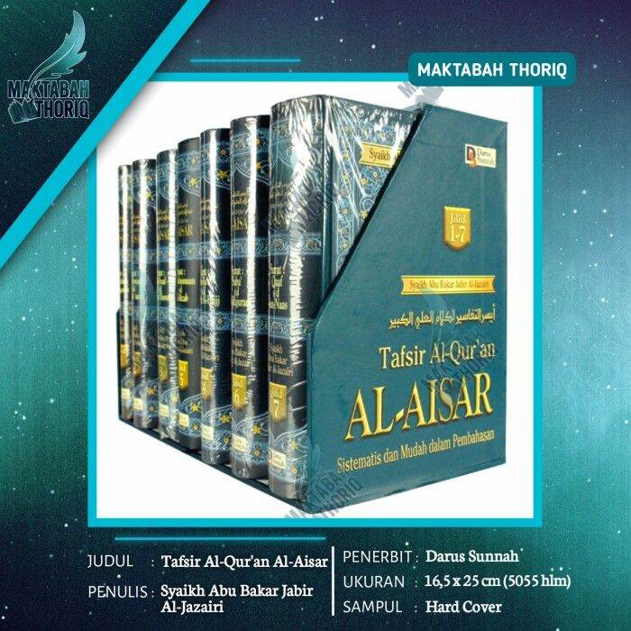 Tafsir Al Quran Al Aisar - Set 7 Jilid Lengkap+Box - Darus Sunnah | Lazada Indonesia