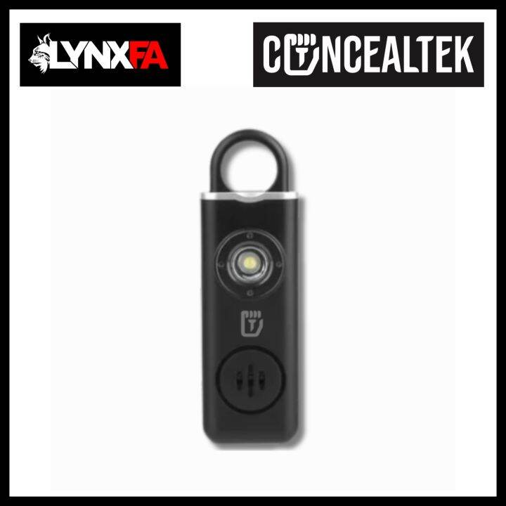 LynxFA Concealtek Alarm with Strobe Light, Black | Lazada PH