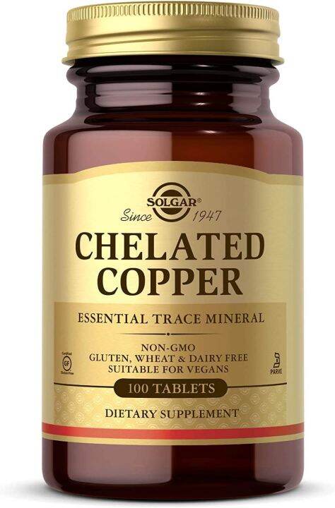 Solgar Chelated Copper 100 Tablets | Lazada PH