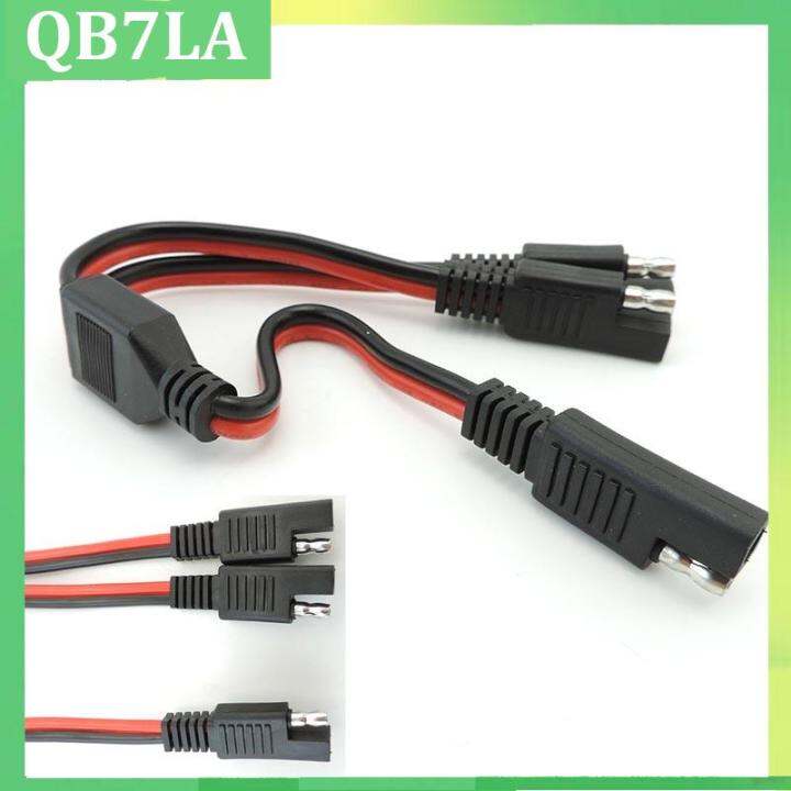 14AWG 20A 1 SAE to 2 SAE Power cable Extension Solar Panel system Car Battery connector Splitter ...