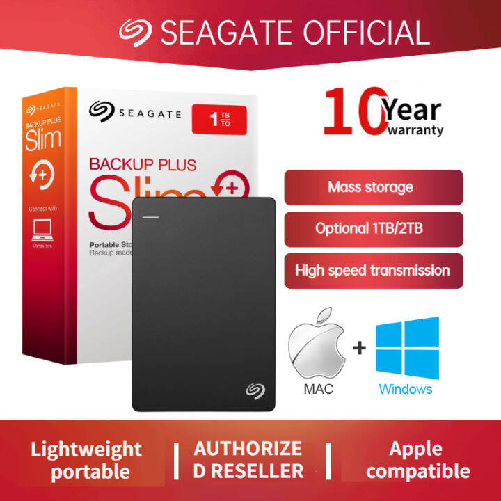 [Fast delivery]Seagate Original 1TB 2TB One Touch with Password USB3.0 Free Rescue Data Recovery ...