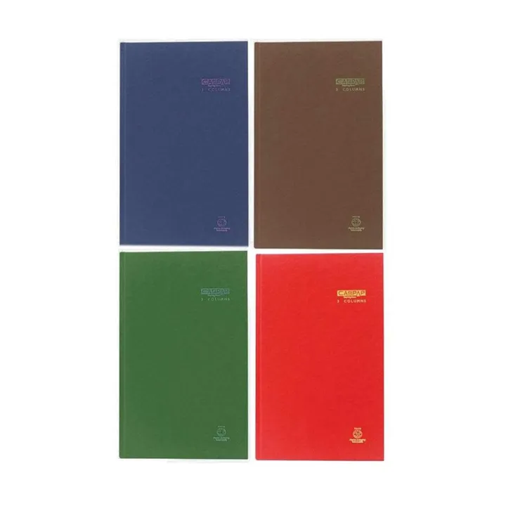 Campap CA3132 F4 3 Column Numbering Hard Cover Book 304pages | Lazada