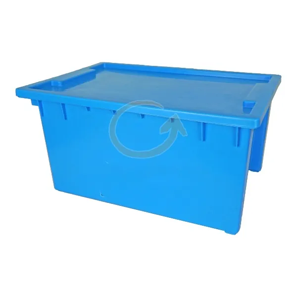Industrial Container with Cover 9103C by Toyogo – Industrial Stackable ...