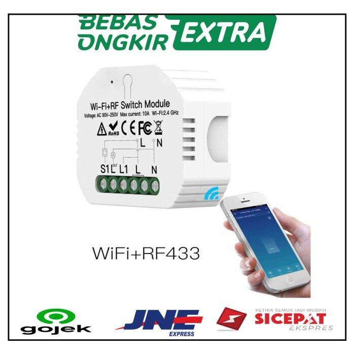 Module Controller WiFi RF Switch Module Smart Control | Lazada Indonesia