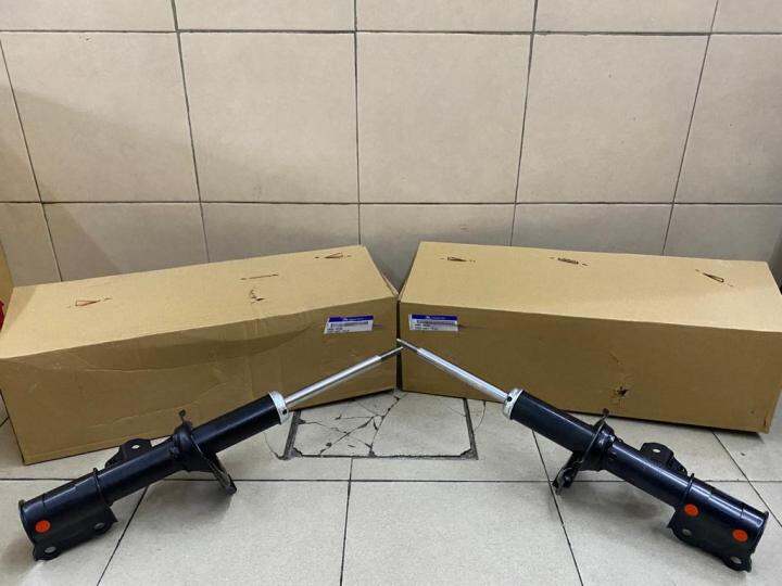 ABSORBER FRONT SET LEFT & RIGHT GENUINE PART (ORIGINAL) [LH 54650-0X100 ...