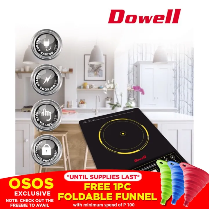 DOWELL Original Induction Cooker 7-Cooking Function Cooktop with Free ...
