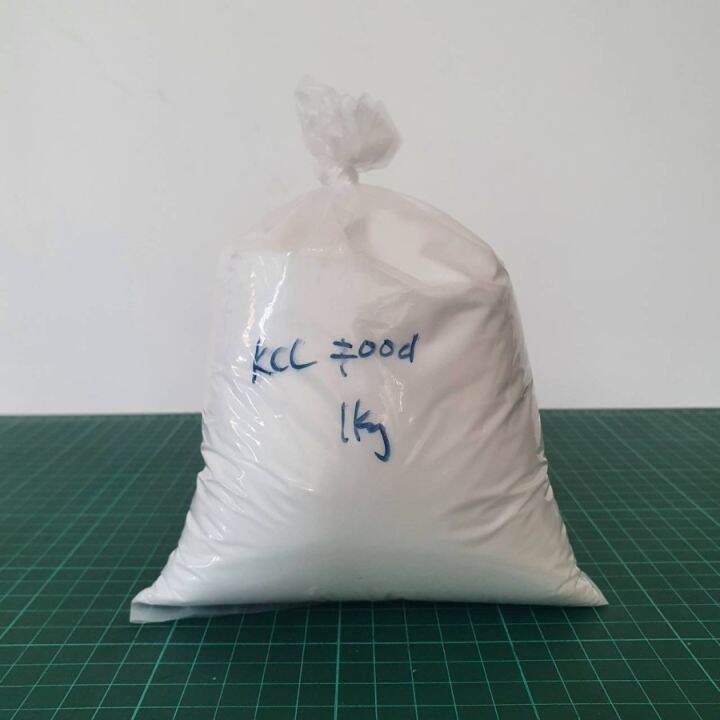 KCl Food Grade 1 Kilogram Potassium Kalium Chloride Ex Jerman | Lazada ...