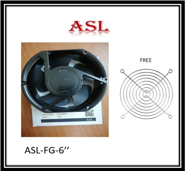 ASL #ASL-FG-6" EXHAUST FAN/ AXIAL FAN/COOLING FAN/ VENTILATION FAN ...