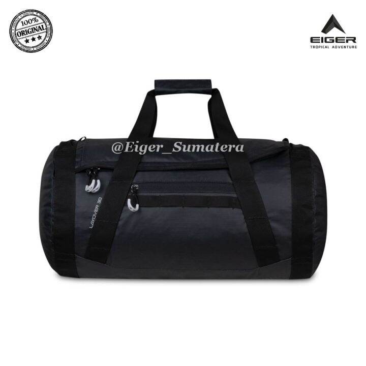 EIGER TRAVELL BAG LAYOVER 30L-50L DUFFLE - TAS PAKAIAN | Lazada Indonesia