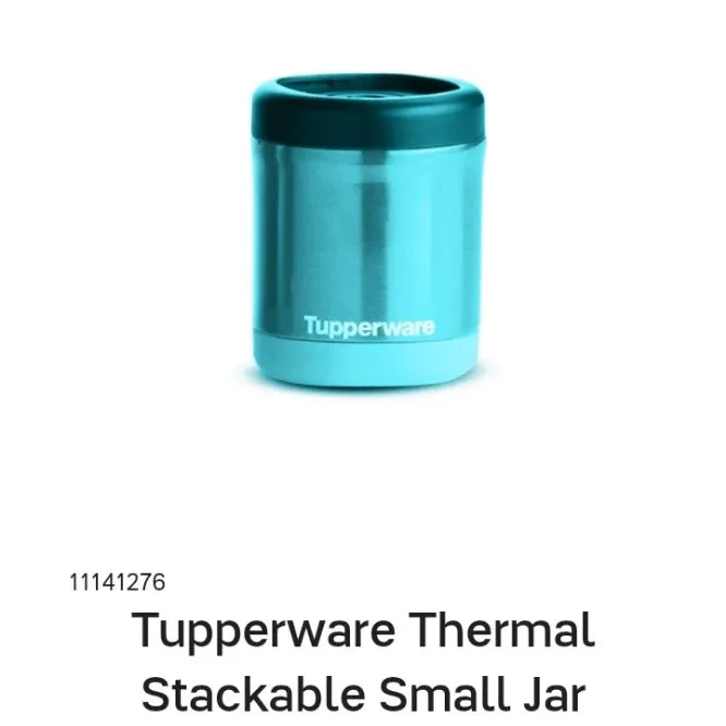 Tupperware Thermal Stackable Small Jar | Lazada PH