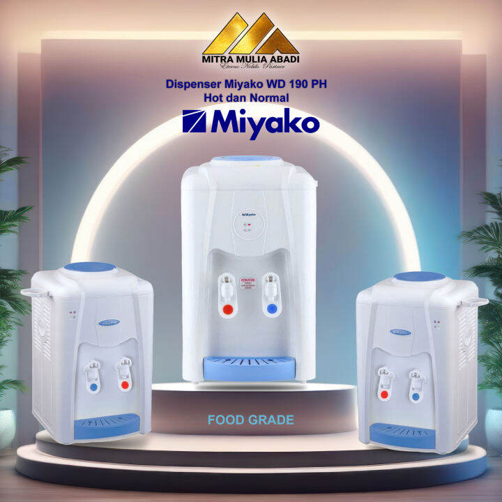 Dispenser Miyako Galon Atas WD 190PH Hot & Normal | Lazada Indonesia