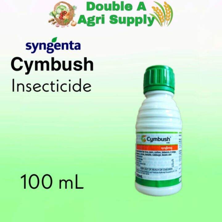 Cymbush (Cypermethrin) Insecticide / Pests Control / 100mL - Syngenta ...
