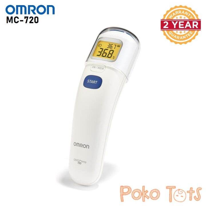 Omron Forehead Thermometer MC-720 Termometer Dahi | Lazada Indonesia
