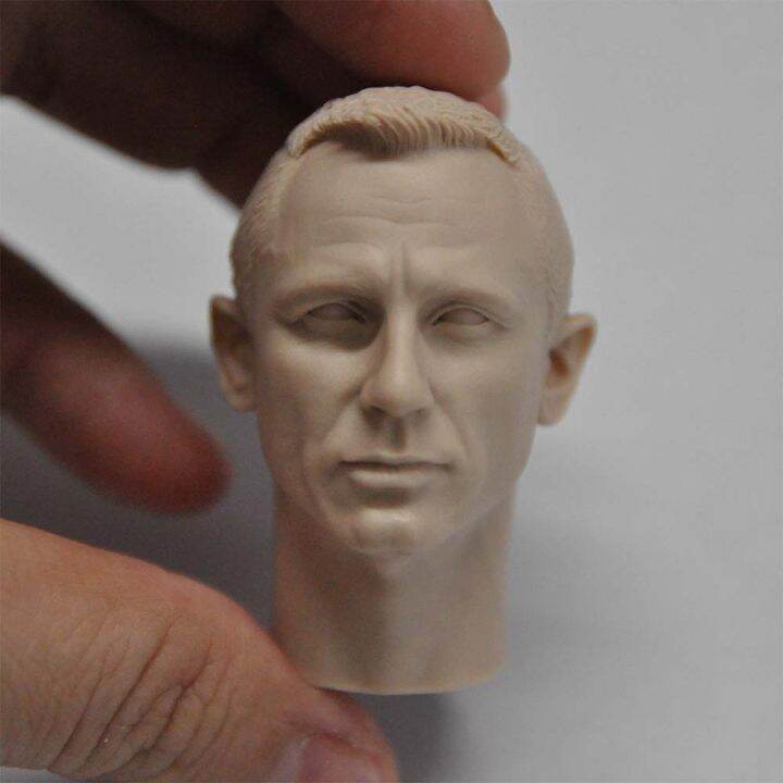 1/6 Die-cast Resin Model Assembly Kit (Daniel Craig) Head Sculpture Toy ...