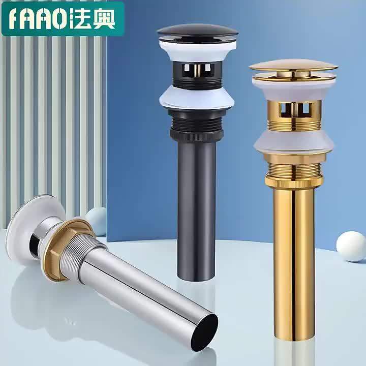 GGMM Copper Basin Bounce Drainer Toilet Hand Washing Washing Basin ...