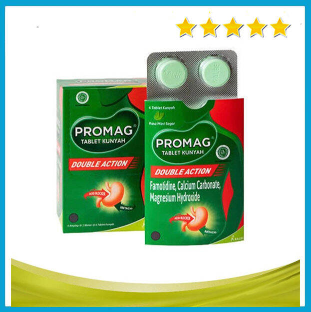 Promag Double Action Obat Sakit Maag dan Asam Lambung Lebih Cepat ...