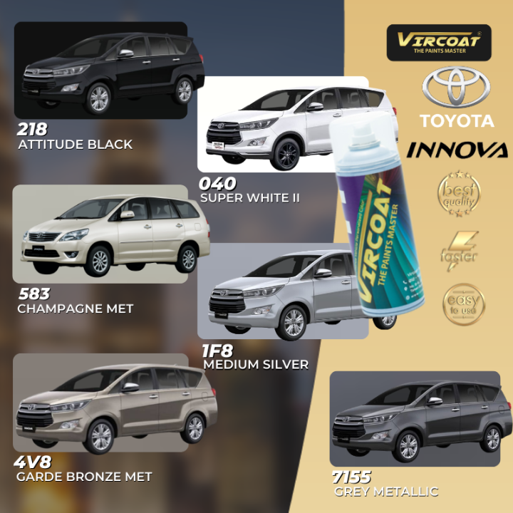 [Toyota Innova] Touch Up Paint All Colors/2K Car Paint|Cat Bancuh ...
