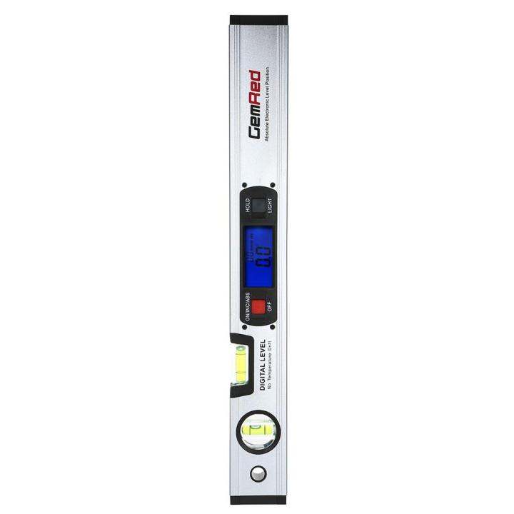 GemRed Digital Level Spirit Level Angle Finder with Magnetic 16 Long ...