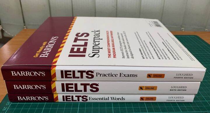 BARRON'S IELTS SUPERPACK (5ED) BY DKTODAY | Lazada.co.th