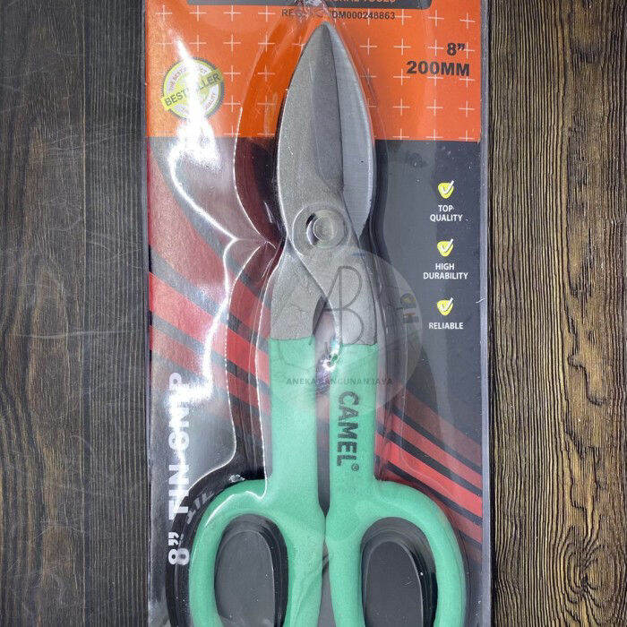 Gunting Seng CAMEL 8" / Gunting Baja / Gunting Besi BLISTER CAMEL 8 ...