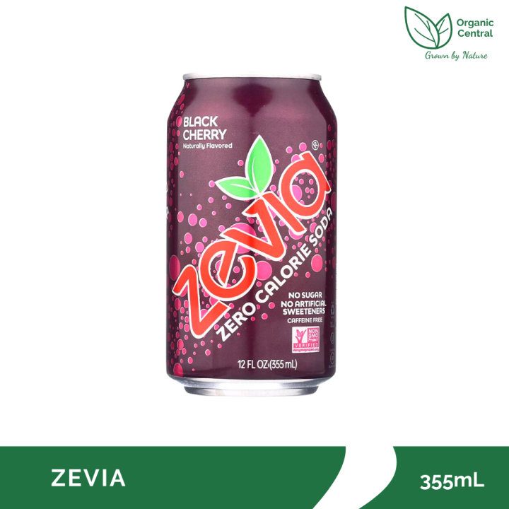 Zevia Black Cherry Soda 355mL | Lazada PH