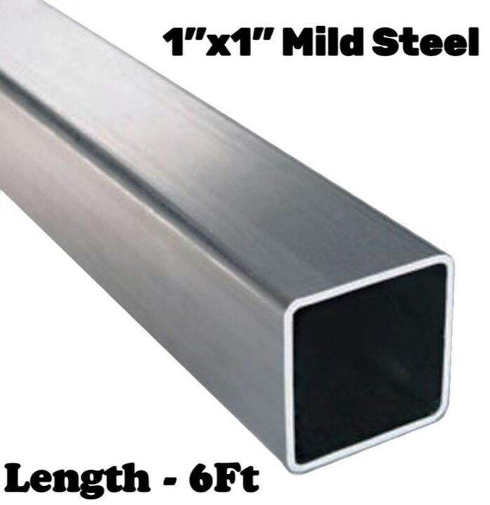 1”x1” (25mm x 25mm) Mild Steel Hollow Section / Square Pipe / Besi ...
