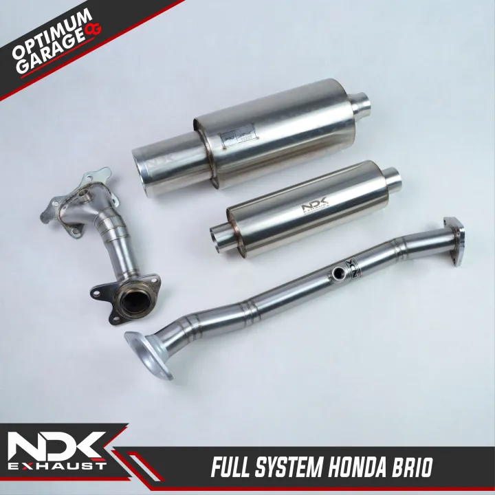 FULL SISTEM KNALPOT MOBIL NDK EXHAUST MUFFLER PRO STREET RESONATOR DRAG DOWNPIPE FRONTPIPE MOBIL ...