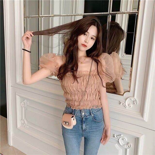 [DARE’ STORE] 1322 พร้อมส่งเสื้อแขนตุ๊กตาสุดน่ารัก อก 40” ยาว 10” | Lazada.co.th