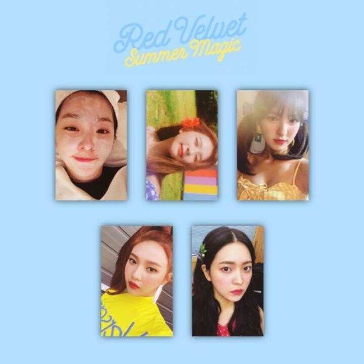RED VELVET Photocard (Red Velvet 2nd Summer Mini Album: Summer Magic ...