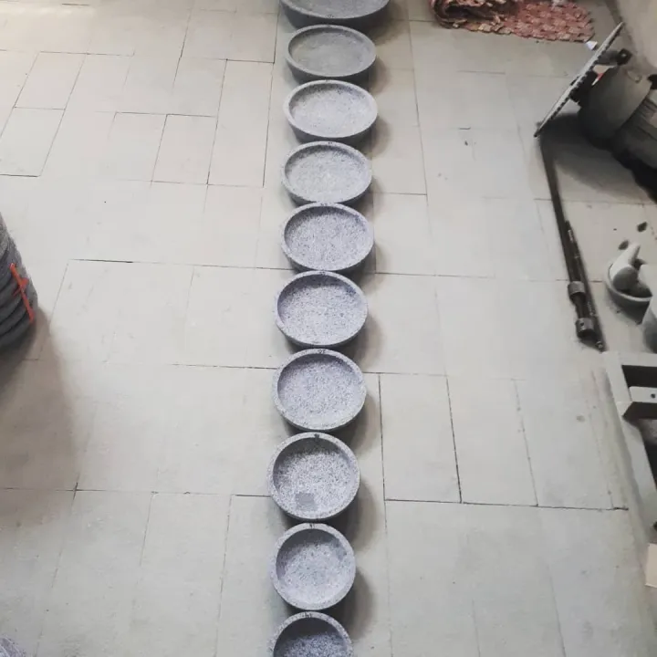 Cobek Coet Batu Bulat Dari Batu Alam Ukuran Diameter 34 Cm | Lazada ...