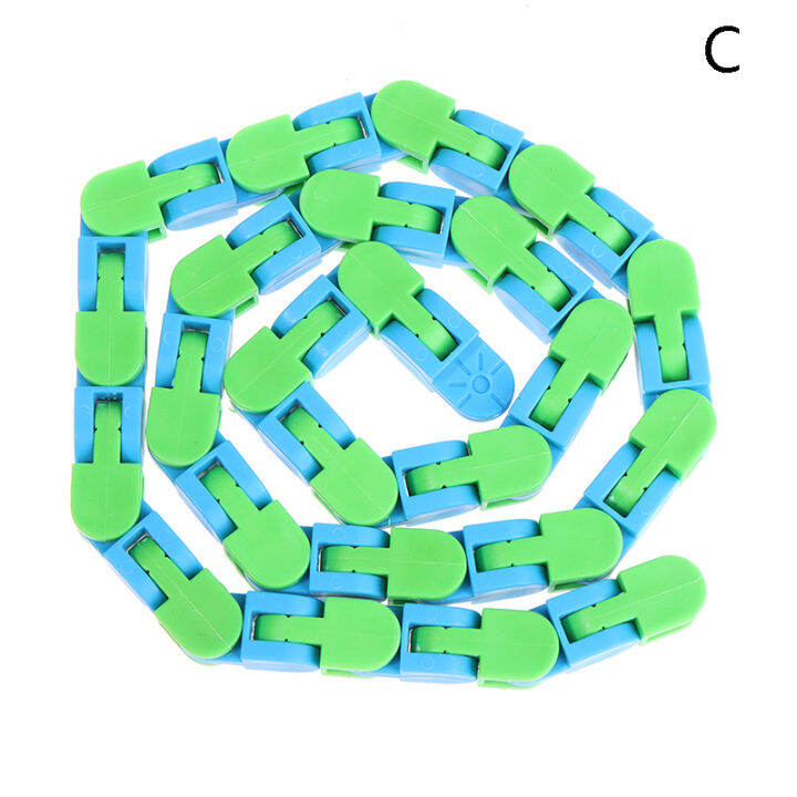 TY Sissi 54cm Wacky Tracks Snap Click Fidget Toys Kids Autism Snake Puzzles Sensory Toys | Lazada PH