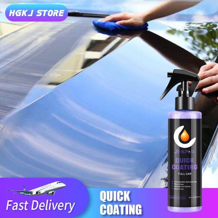 JB 12 Quick Nano Ceramic Coating Long Lasting Paint Protection Hydrophobic Spray Efficient ...