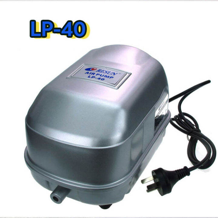 RESUN LP 40 ปั๊มอ๊อกซิเจน ปั้มลมตู้ปลา-บ่อปลา | Lazada.co.th