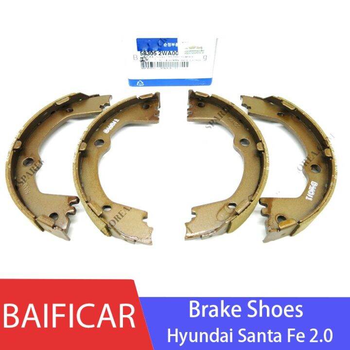 Baificar Brand New Genuine Shoe & Linning Kit-RR Parking B Brake Shoes ...